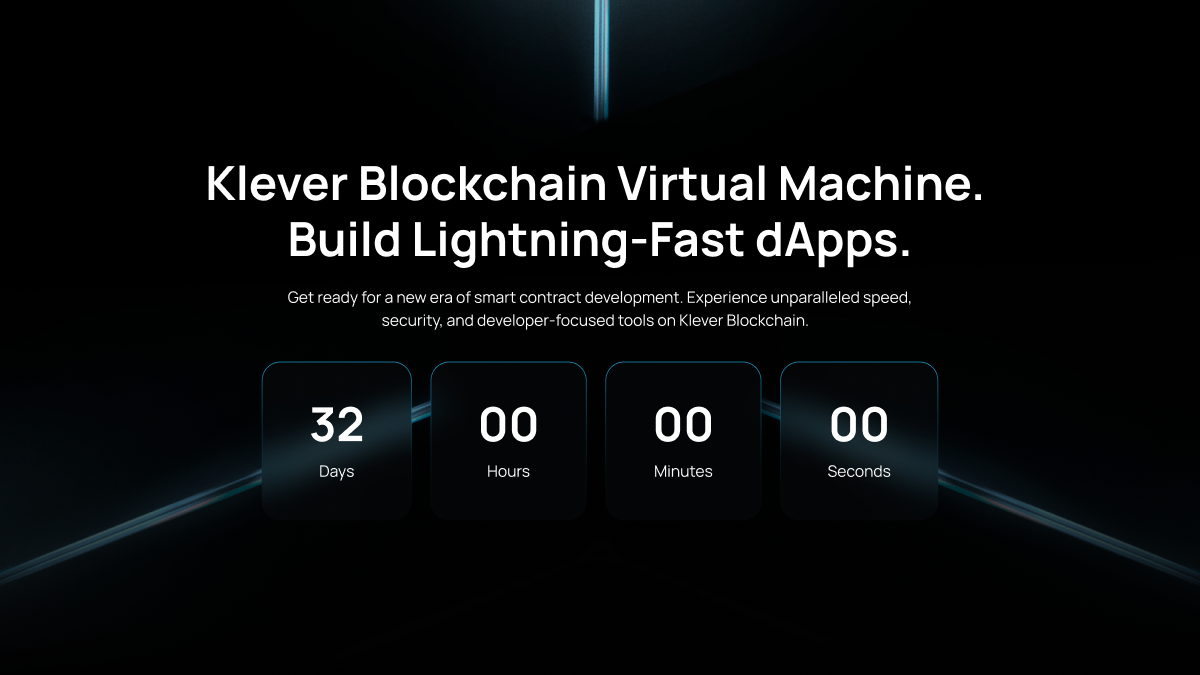 Klever Blockchain: The Countdown to KVM Mainnet Activation